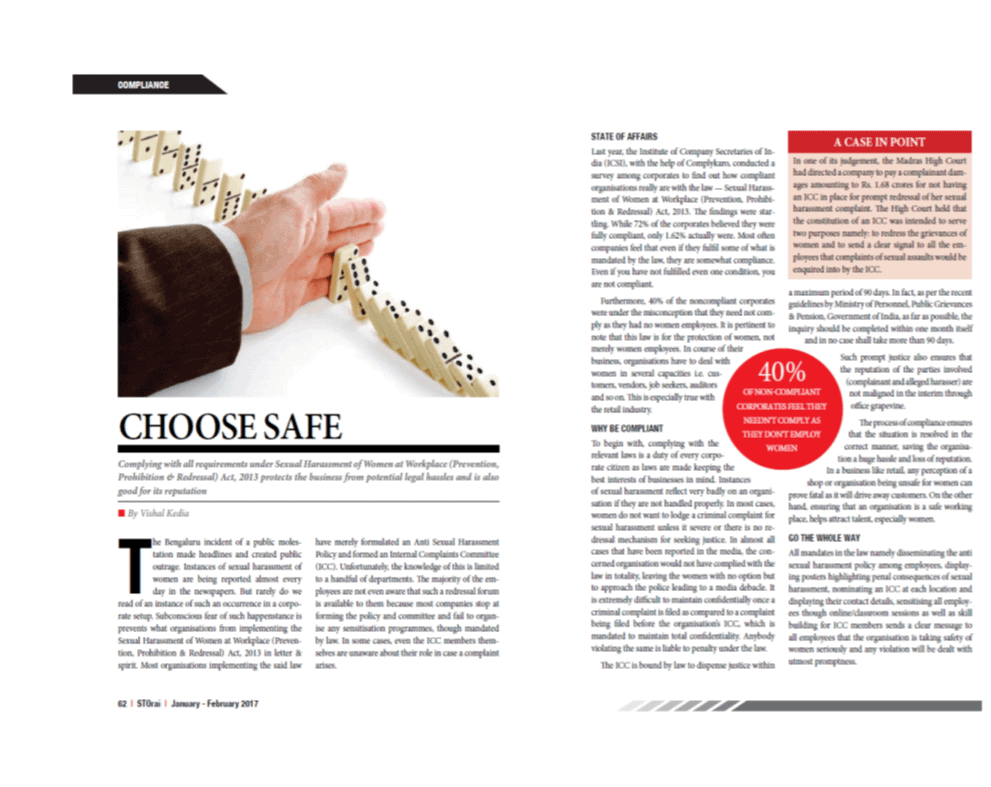 Understanding the PoSH Complaint Process in Workplaces